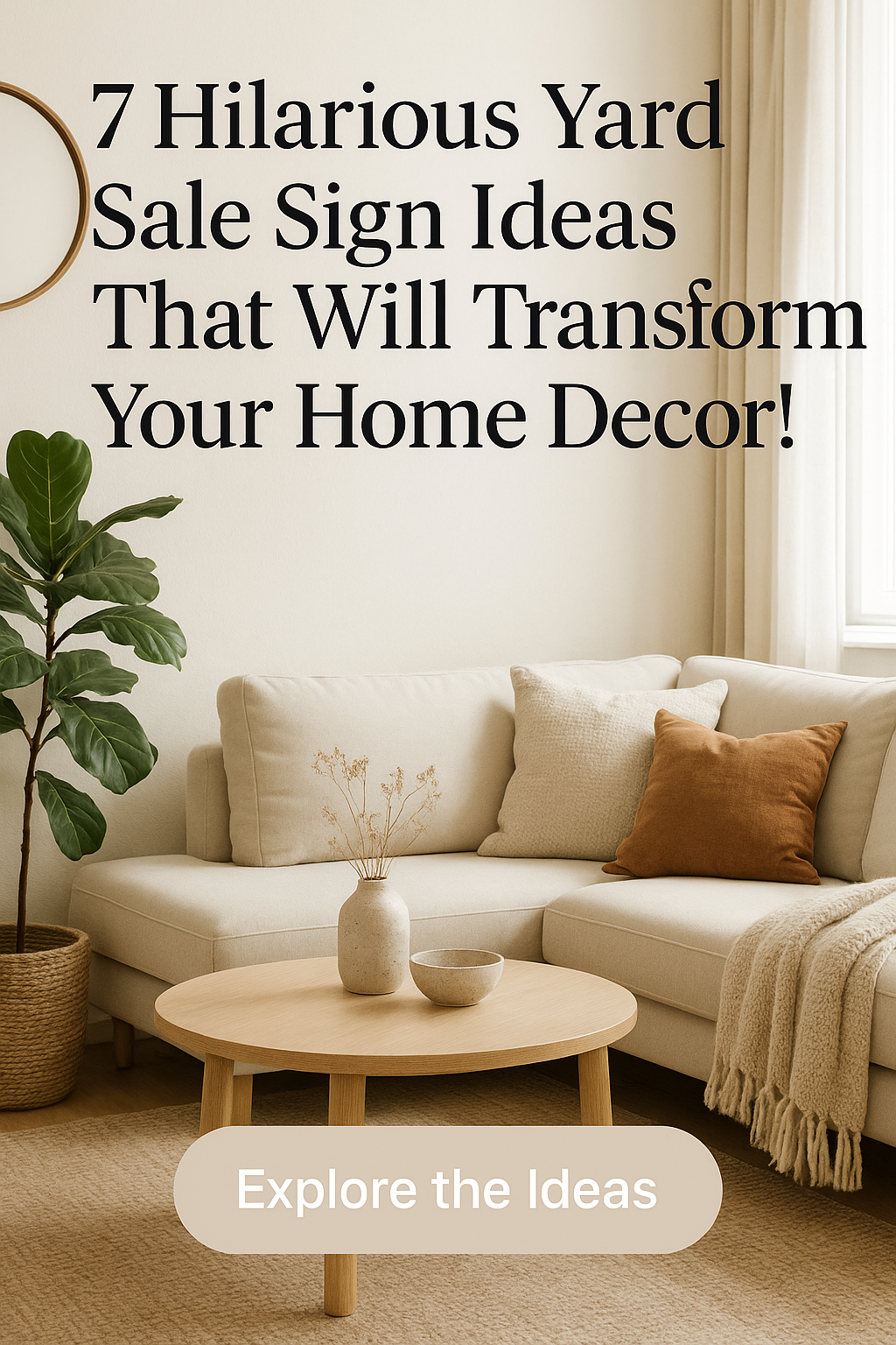 7 Hilarious Yard Sale Sign Ideas That Will Transform Your Home Decor ...