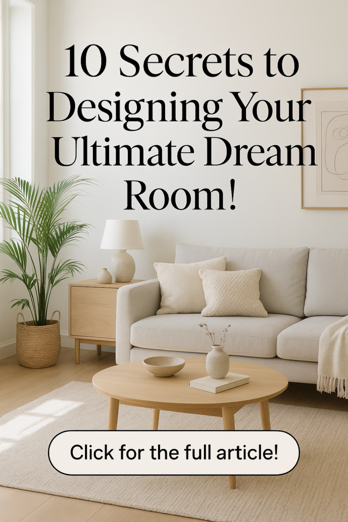 10 Secrets to Designing Your Ultimate Dream Room! - TastyInteriors