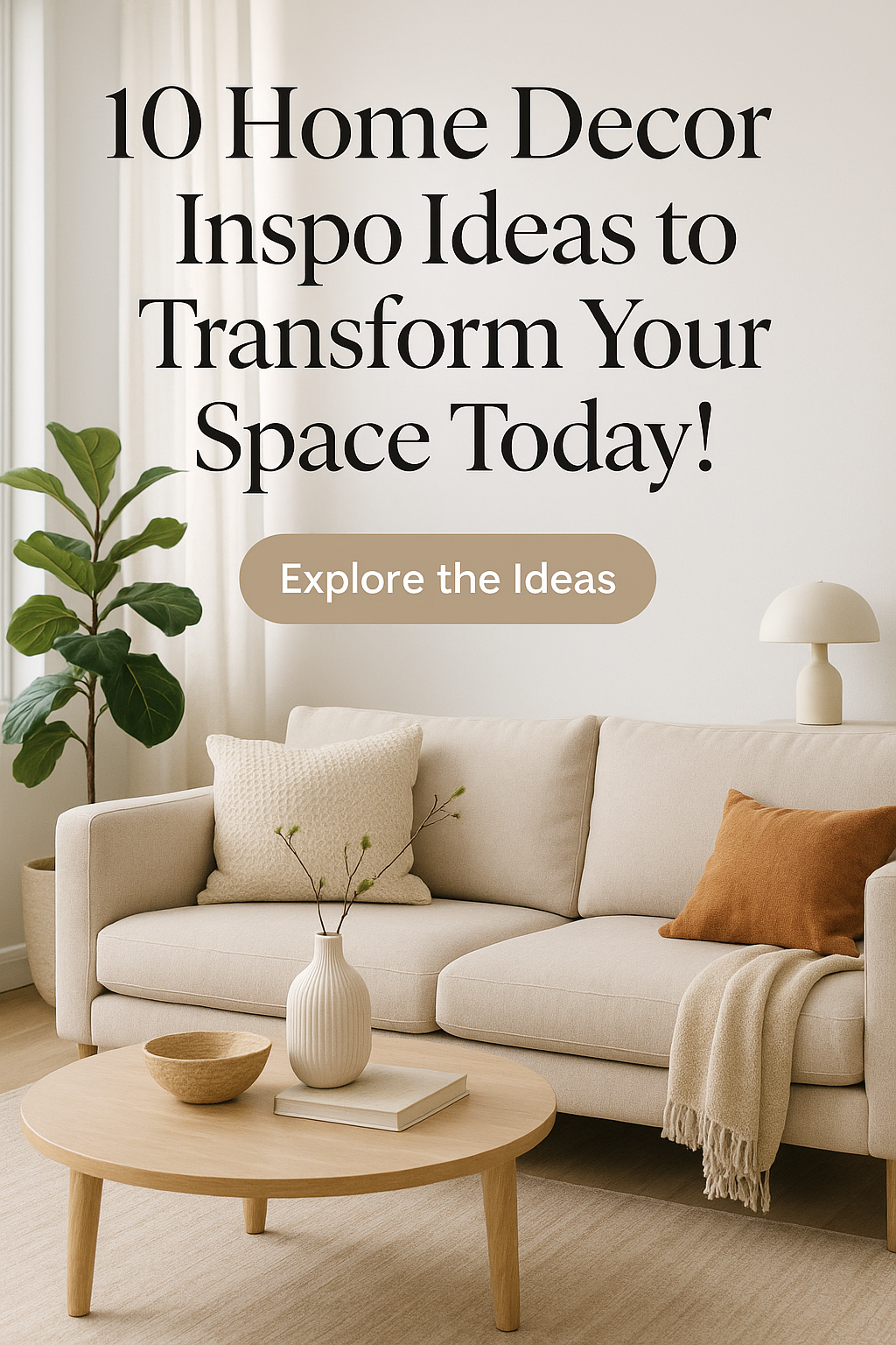 10 Home Decor Inspo Ideas to Transform Your Space Today! - TastyInteriors